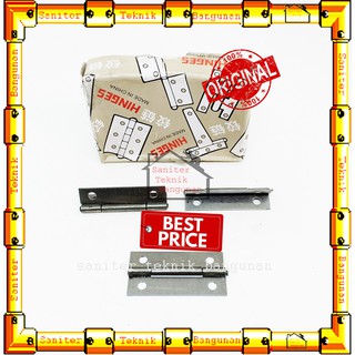 Jual ENGSEL LACI-ENGSEL LEMARI-ENGSEL BESI RRT TIPIS 2" INCH | Shopee ...