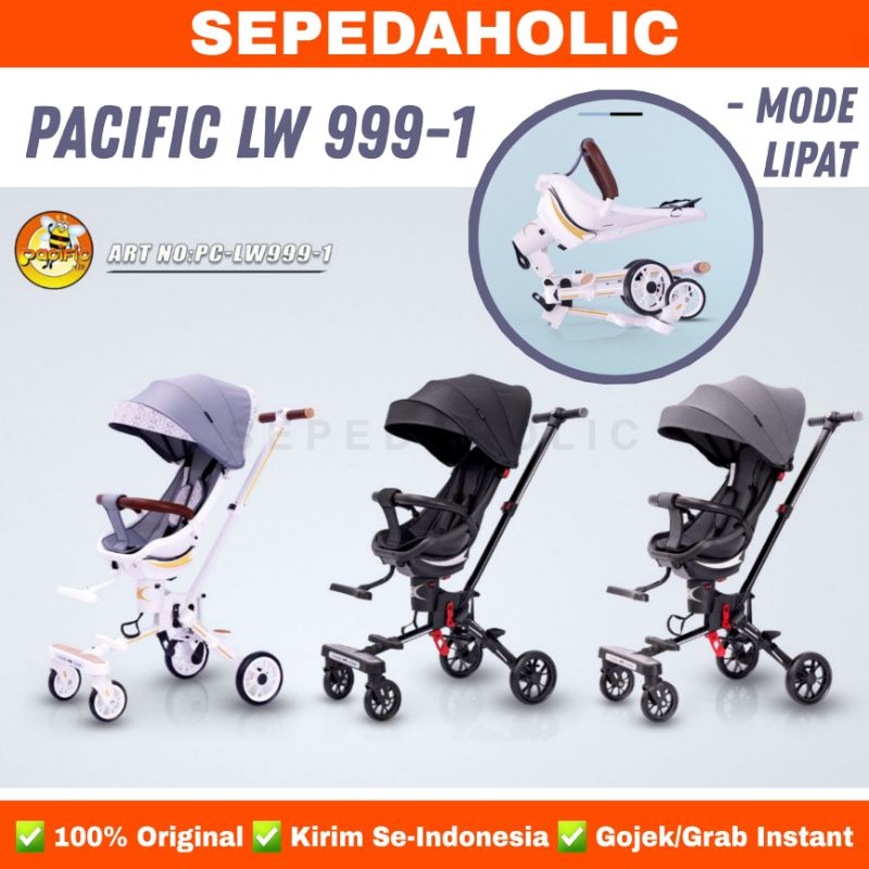 Jual Baby Magic Stroller PACIFIC PC LW 999 1 Kursi Putar Kereta Dorong Anak Bayi | Shopee Indonesia
