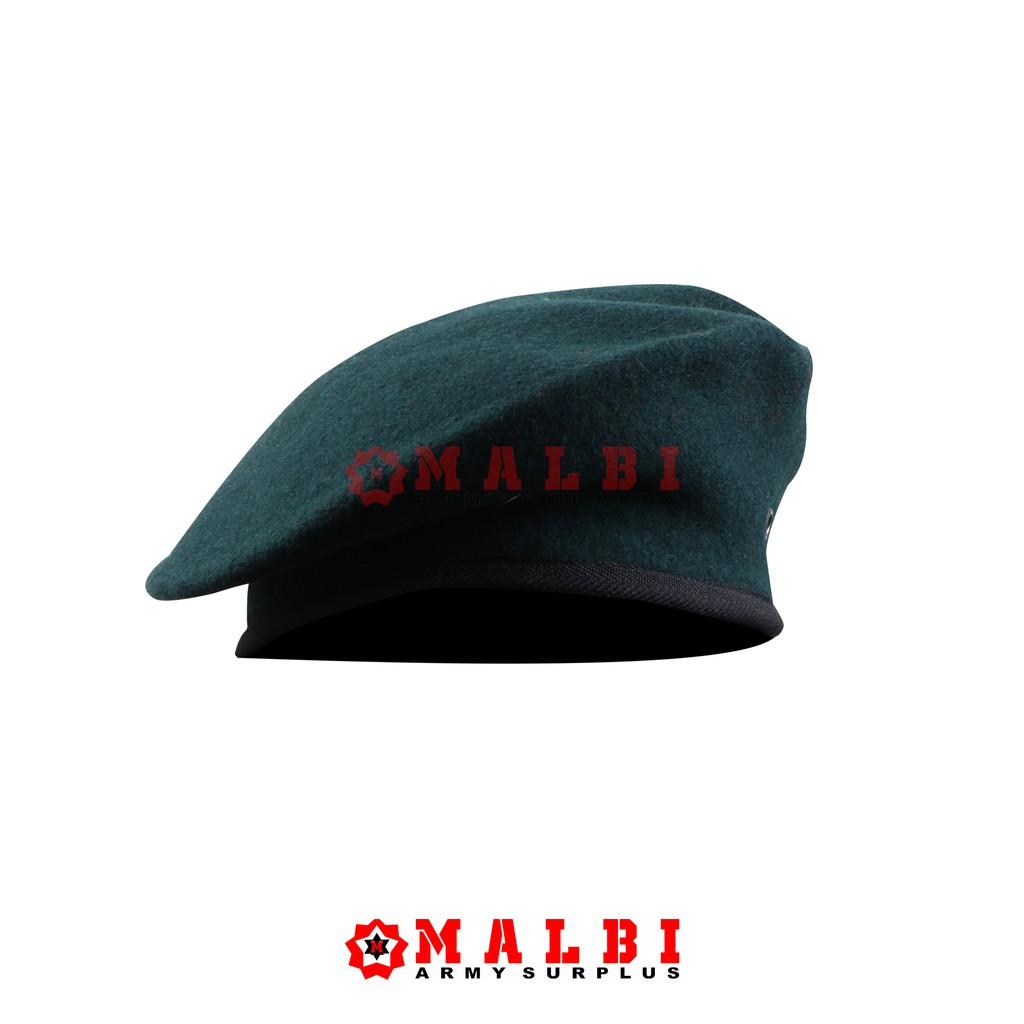 Jual Baret Camel RAIDER Hijau Gelap TNI AD | Shopee Indonesia