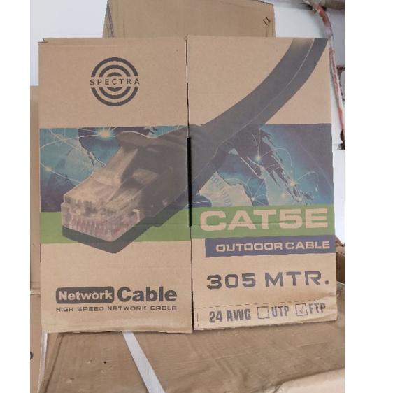 Jual Tidak Diragukan.. Kabel Lan ftp Outdoor cat 5e 305 meter / ftp outdoor cat 5 spectra ...