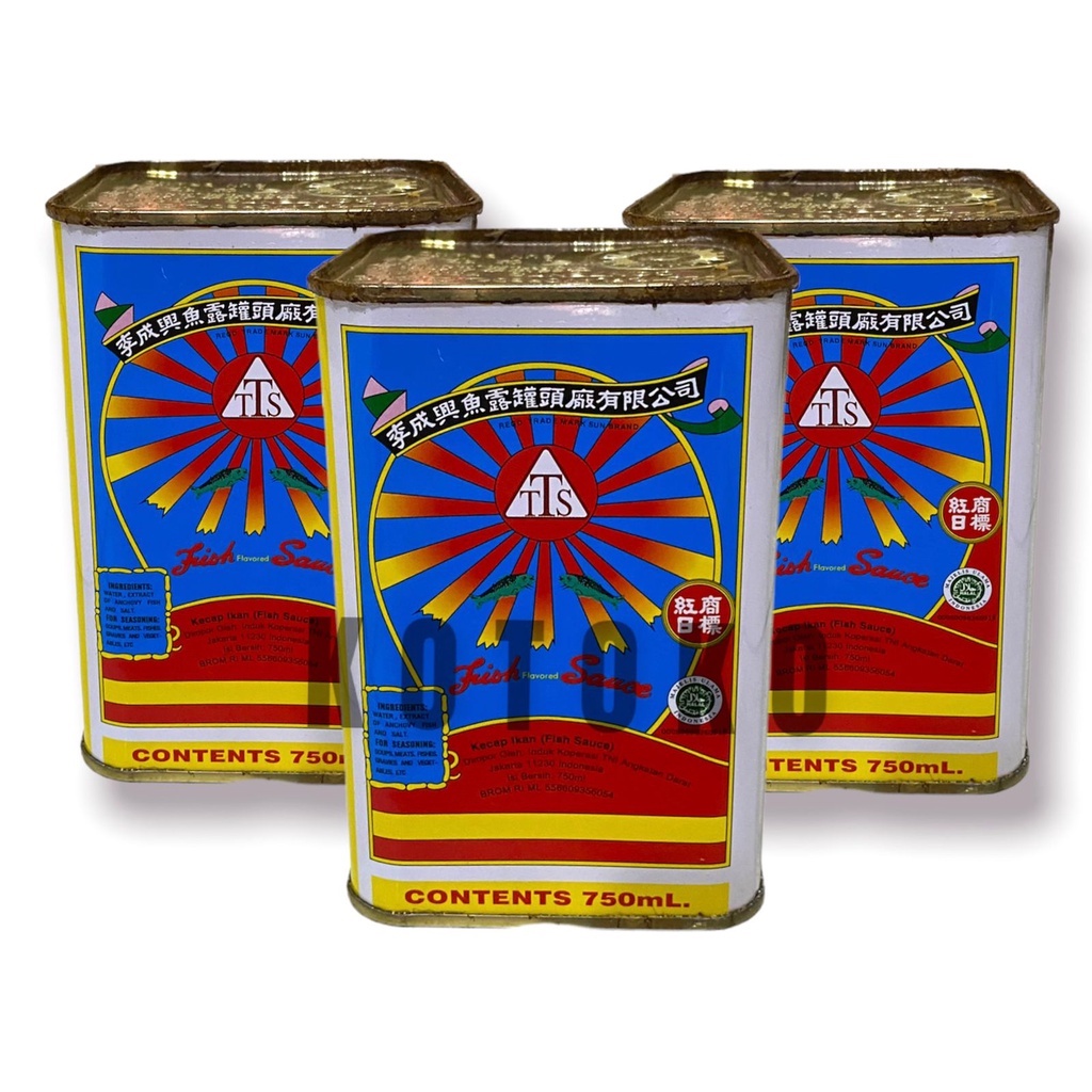 Jual Kecap Ikan Matahari Kaleng TTS / Fish Sauce TTS / TTS Kecap Ikan ...