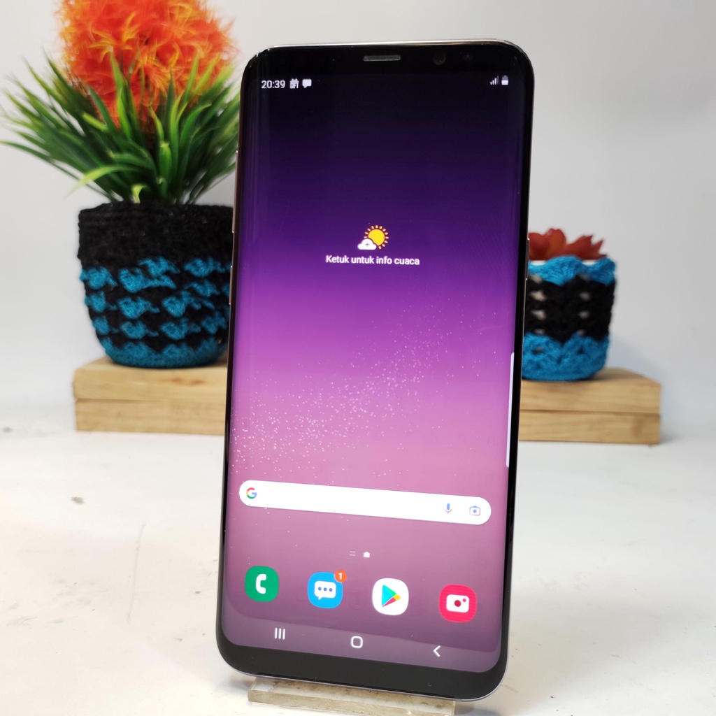 Jual Samsung S8 Plus 4/64GB SM-G955FD Bekas Second resmi indonesia Dual ...