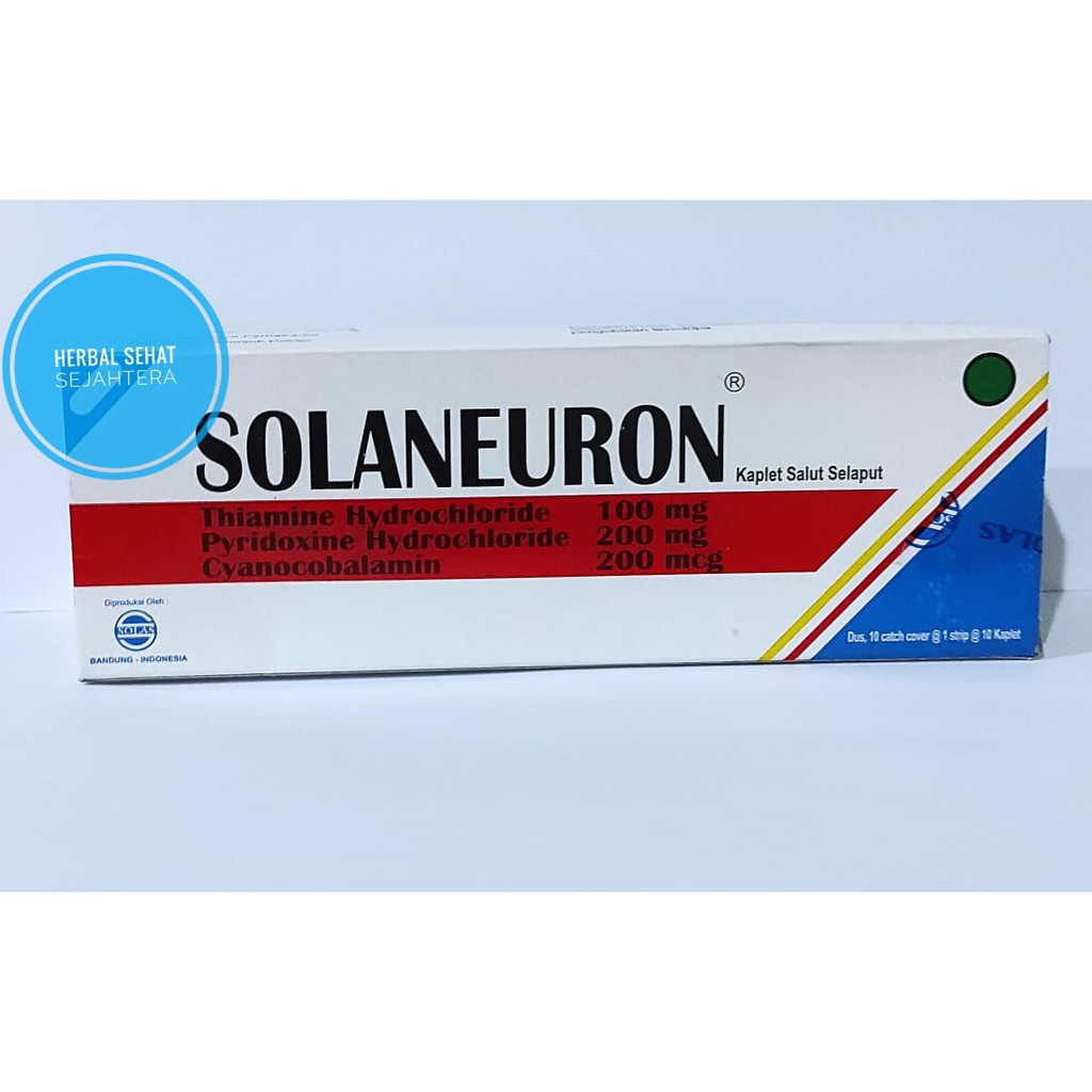 Jual SOLANEURON Solaneuron isi 10 Kaplet PER STRIP | Shopee Indonesia