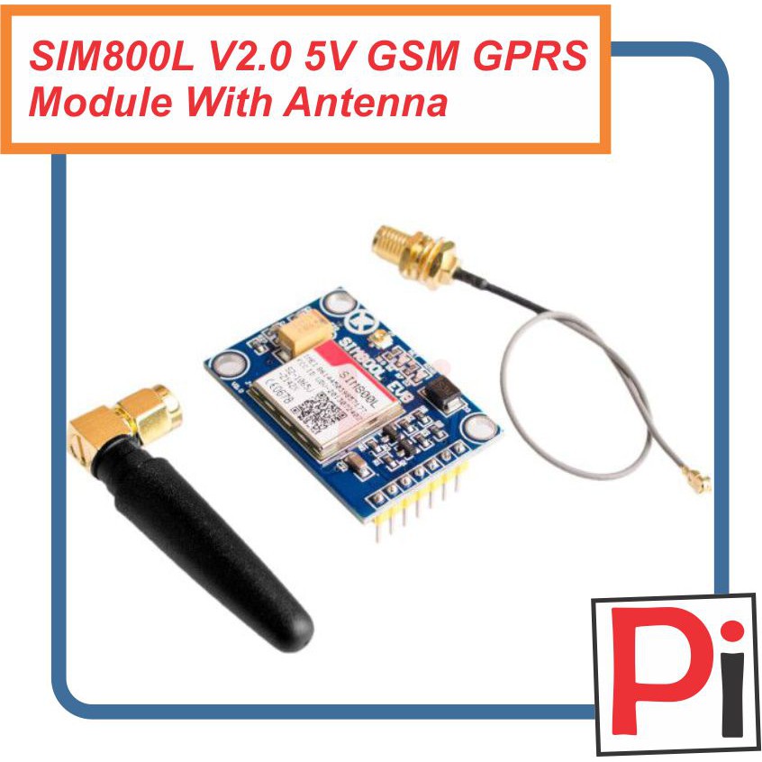 Jual SIM800L V2.0 5V GSM GPRS Quad Band Module With Antenna For Arduino ...