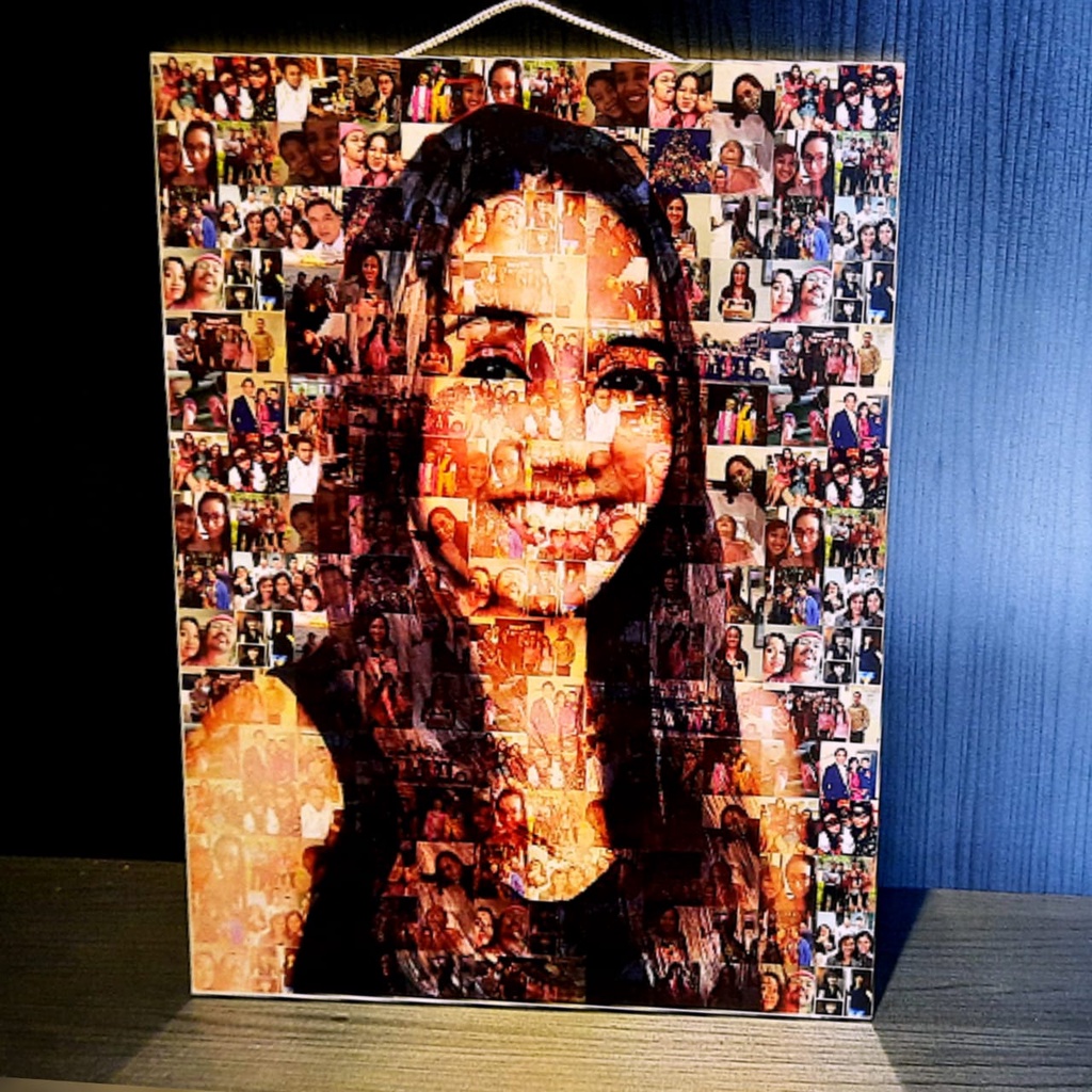 Jual REKOMENDED!! JASA DESIGN FOTO MOZAIK + CETAK 12R, KADO ULANG TAHUN ...