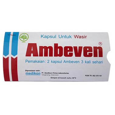 Jual Ambeven per Strip isi 10 Kapsul | Shopee Indonesia