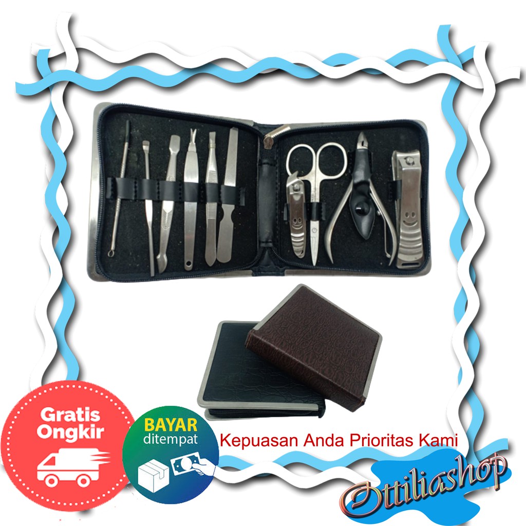 Jual GUNTING KUKU SET/ NAIL ART SETMENI PEDI SET /ALAT MENICURE SET ...