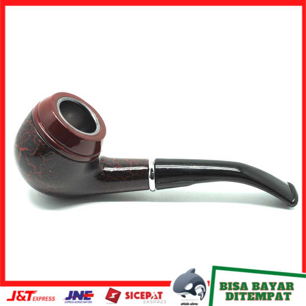 Jual Smoking Pipes / Pipa Rokok Motif Kayu ClassicCarved CH-5581 COD ...
