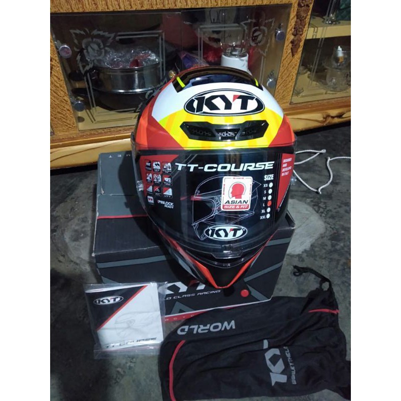 Jual helm kyt ttc full face | Shopee Indonesia