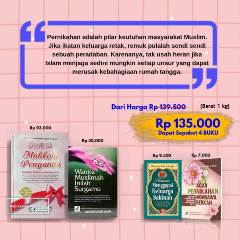 Jual Paket Hemat Buku Wanita Muslimah Inilah Surgamu - Original - Buku ... Jual Paket Hemat Buku Wanita Muslimah Inilah Surgamu - Original - Buku ...