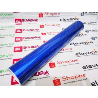 Jual Scotlite Skotlet Stiker Sticker biru blue metallic metalik candy ...