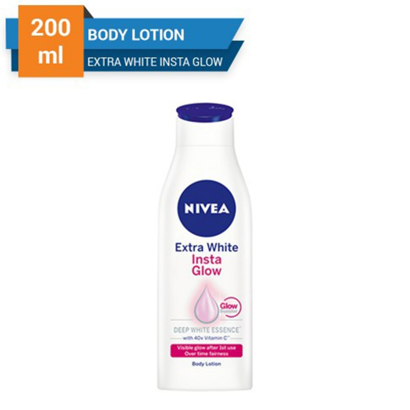 Jual Nivea Extra White Instant Glow Spf15 Lotion 200 Ml Shopee Indonesia