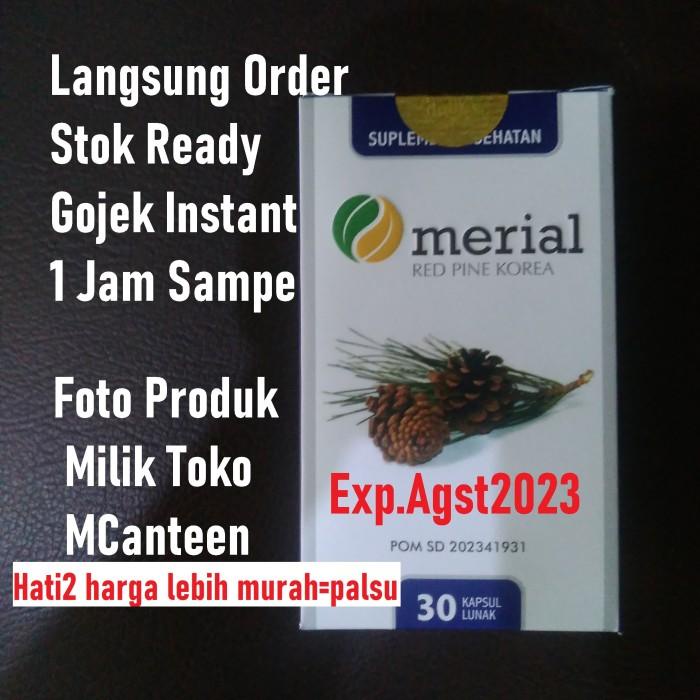 Jual Merial Fish Oil Original Minyak Ikan extrak Pinus Merah Red Pine ...