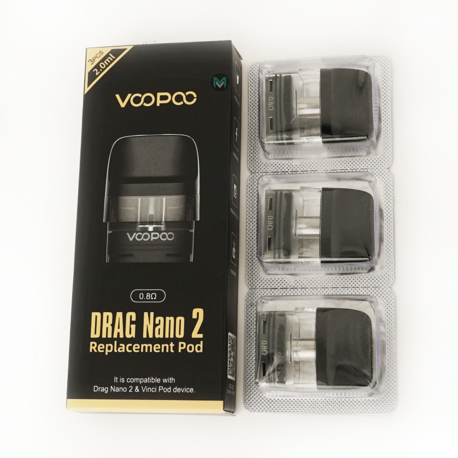 Jual CARTRIDGE DRAG NANO 2 POD REPLACEMENT KIT AUTHENTIC BY VOOPOO ...