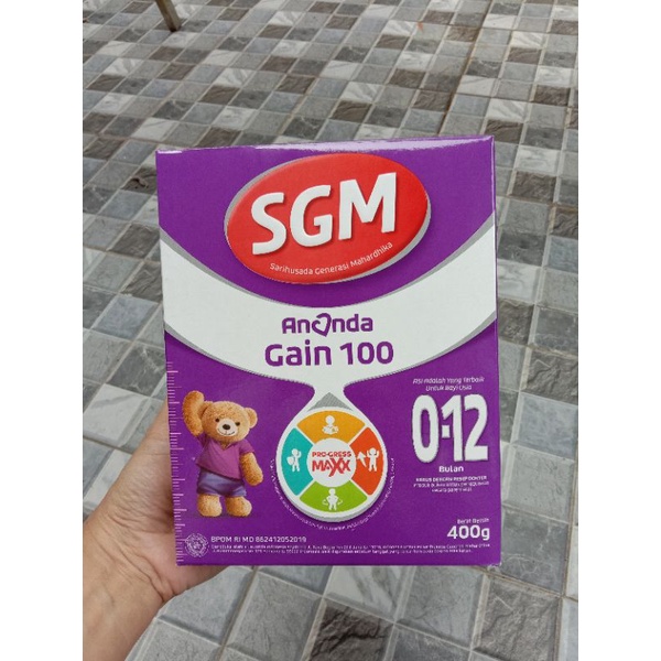 Jual Sgm ananda gain 100 400gr 0 - 12 bln | Shopee Indonesia