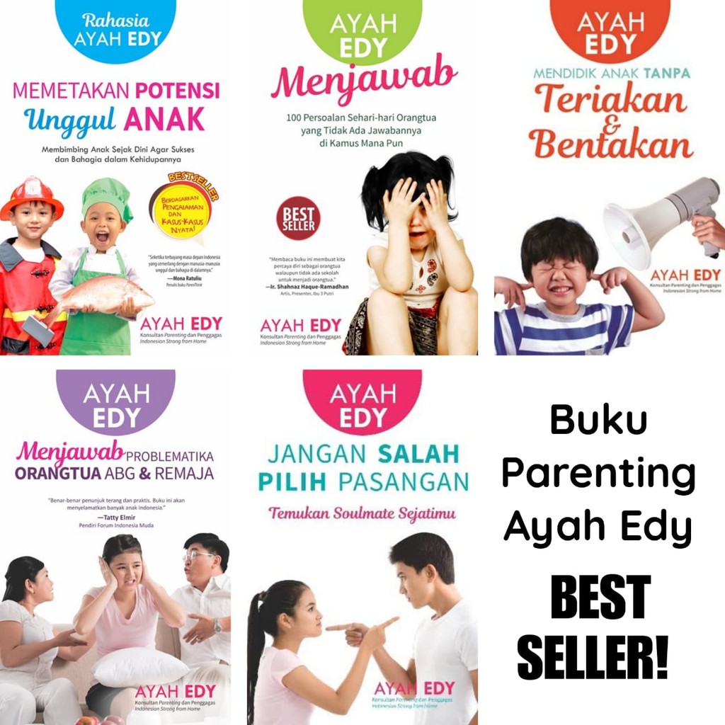 Jual Buku Parenting Ayah Edy: Ayah Edy Menjawab / Memetakan Potensi ...