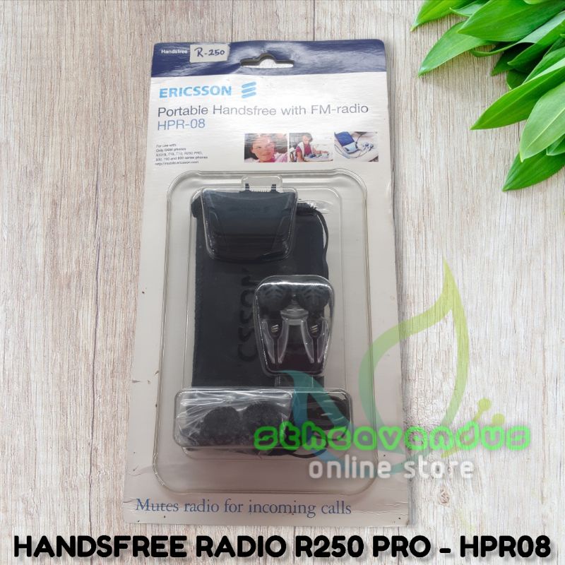 Jual HANDSFREE HF RADIO ERICSSON R250 PRO ORIGINAL HPR08 | Shopee Indonesia