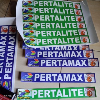 Jual Stiker Pom Mini Pertamax Pertalite | Shopee Indonesia