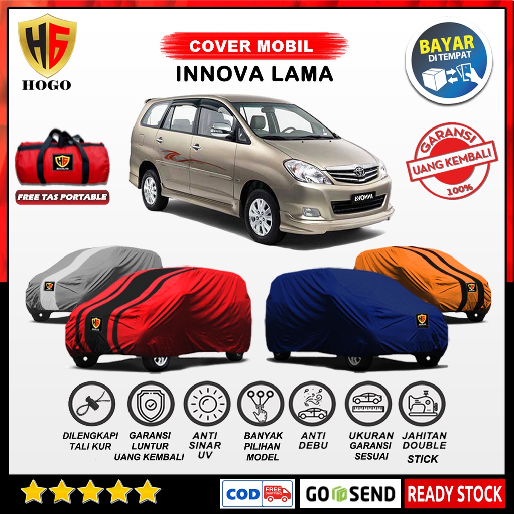 Jual Hogo Body Cover Sarung Mobil Innova Lama Selimut Mantel Penutup ...