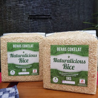 Jual BERAS COKLAT ORGANIK, BERAS SEHAT, BERAS LOKAL NON GMO 1KG ...