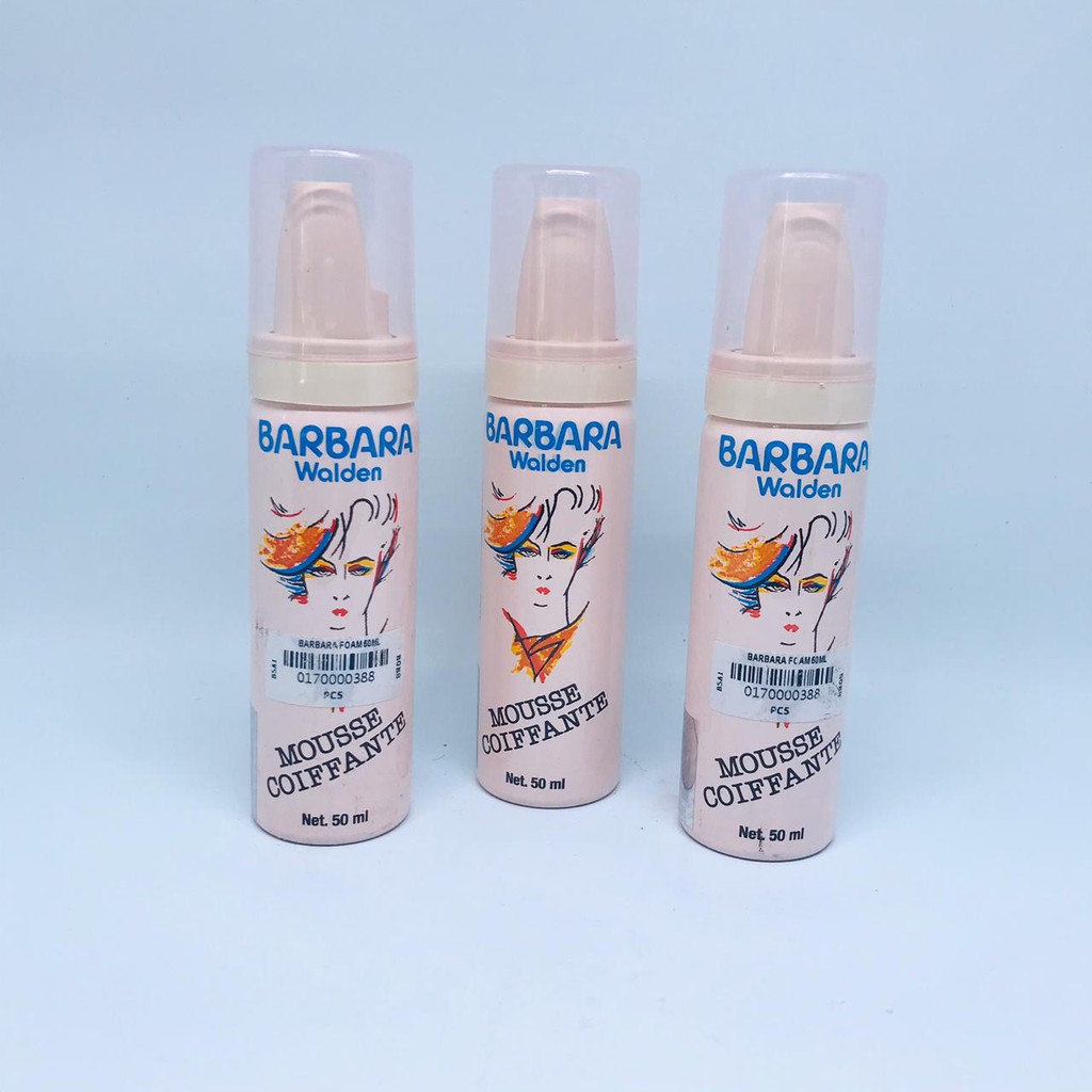 Jual BARBARA WOLDEN HAIR MOUSSE / BARBARA FOAM 50ML Indonesia|Shopee ...
