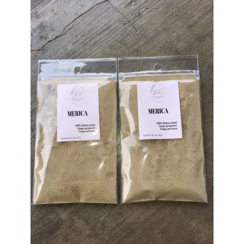 Jual LADA PUTIH BUBUK 50gr ASLI 100% KUALITAS PREMIUM MERICA PUTIH ...