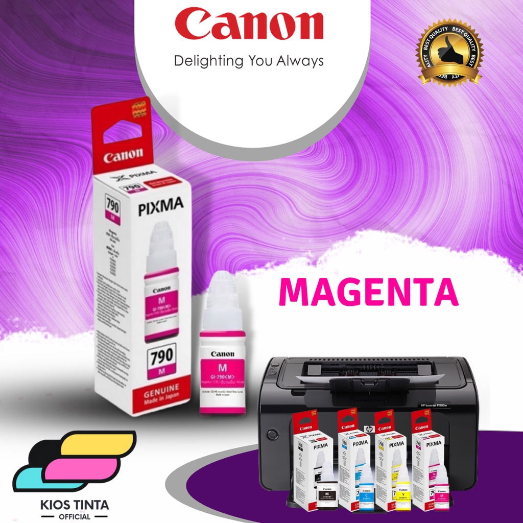 Jual Tinta Printer Pixma CANON 790 MERAH G1000 G1010 G2000 G2001 G2010 ...