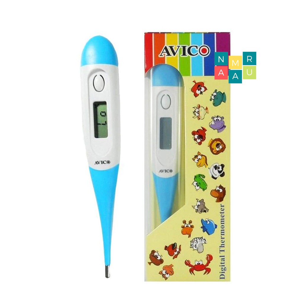 Jual Termometer Avico Fleksibel Termometer Digital Axilla Ketiak Lentur ...