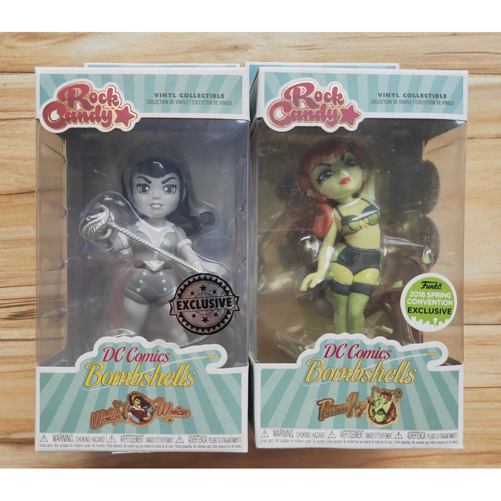 Jual DC Comics Bombshells Wonder Woman and Poison Ivy Funko Rock Candy ...