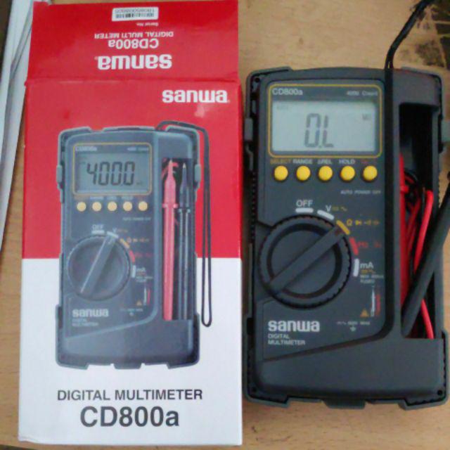 Multimeter Digital SANWA CD800A / CD 800 A | Shopee Indonesia