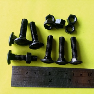 Jual BAUT MUR CB 5/16 x 1 1/4" INCHI / BAUT M8 PANJANG 3CM / BAUT 13 ...