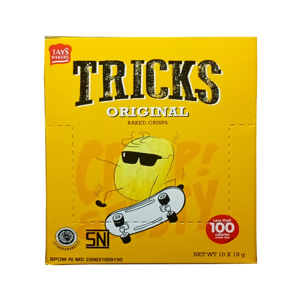 Jual Tricks Original Baked Crisps 10pcs | Shopee Indonesia