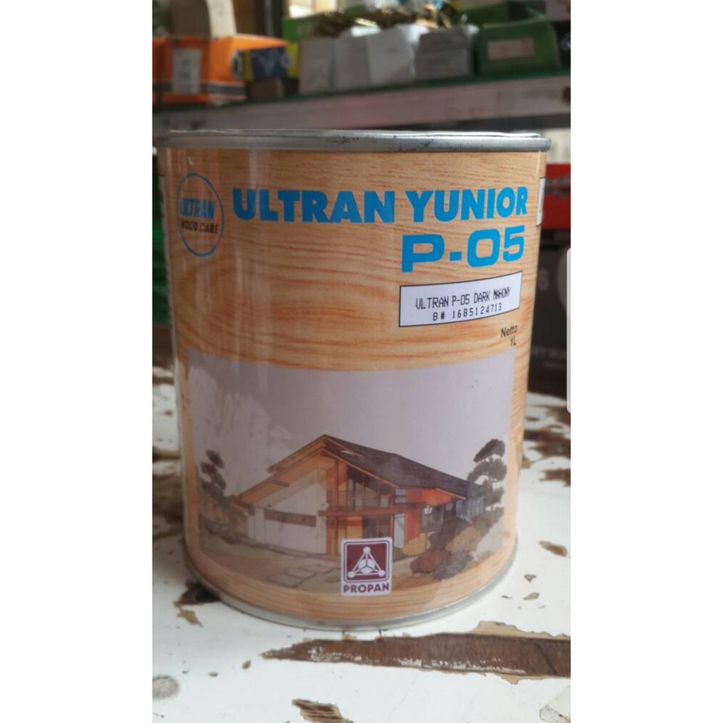 Jual Cat Kayu Propan Politur Vernis Ultran P-05 1liter/ Pernis Pelitur ...
