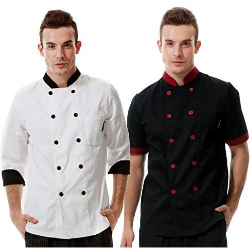 Jual BAJU SERAGAM CHEF KOKI DEWASA UNISEX | Shopee Indonesia