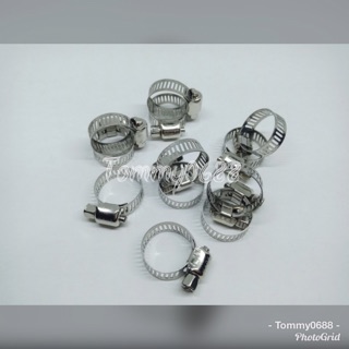 Jual Klem Selang Stainless 1/2 Dim Hose Clamp 0.5 Inch Klem Selang ...