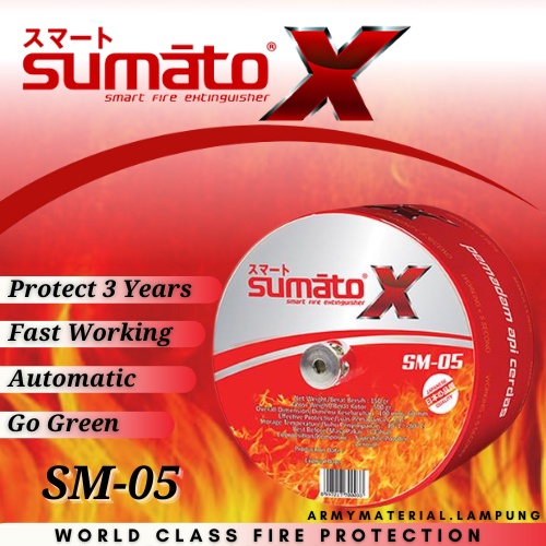 Jual Alat Pemadam Kebakaran SM-05 SUMATO ORIGINAL Terbaru Lebih Cerdas ...