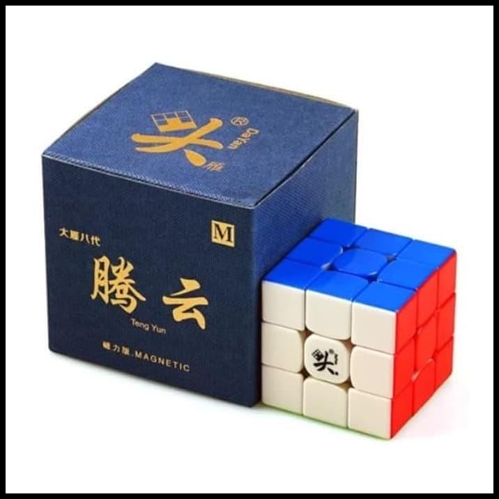 Jual Rubik 3X3 Dayan Tengyun M Magnetic 3X3 Stickerless Original Teng ...