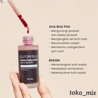 Jual ELFORMULA INTENSIVE PEELING SOLUTION | Shopee Indonesia