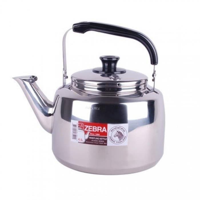 Jual !!! Stainless Steel TEKO ZEBRA WHISTLING KETTLE 4,5 liter century ...