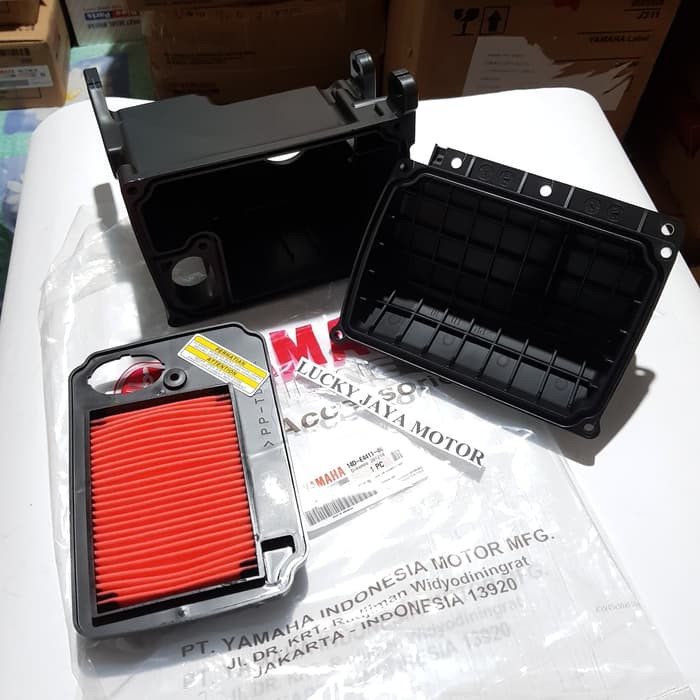 Jual Rumah Box filter saringan udara Mio soul pnp Fino karbu 14D assy ...