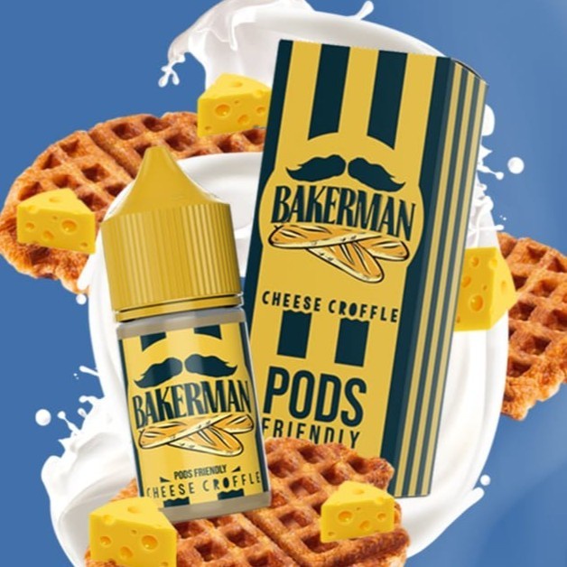 Jual LIQUID BAKERMAN PODS FRIENDLY CHEESE CROFFLE 30ML BY PUFF ...