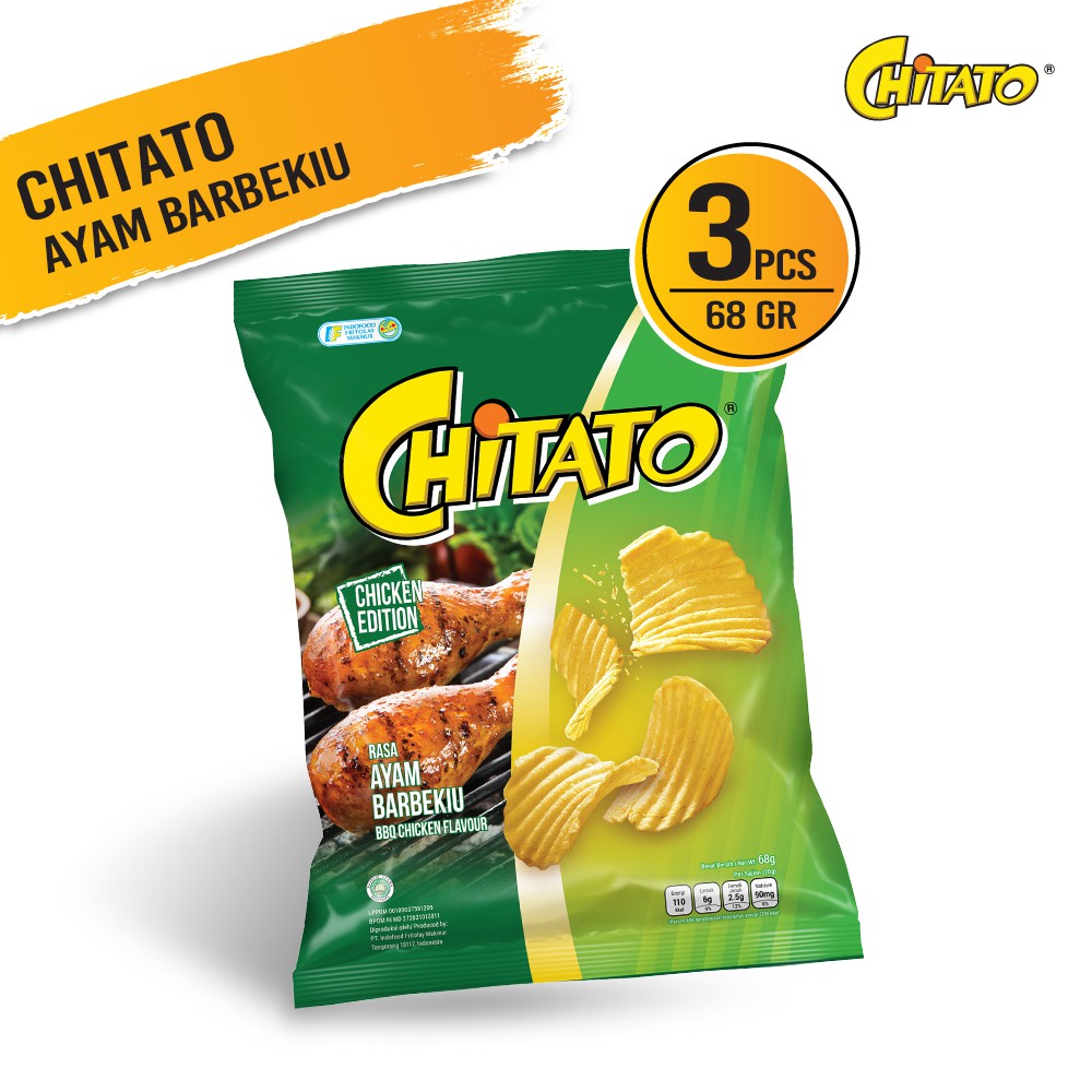 Chitato Ayam Barbekiu 68 Gr - 3 Pcs | Shopee Indonesia