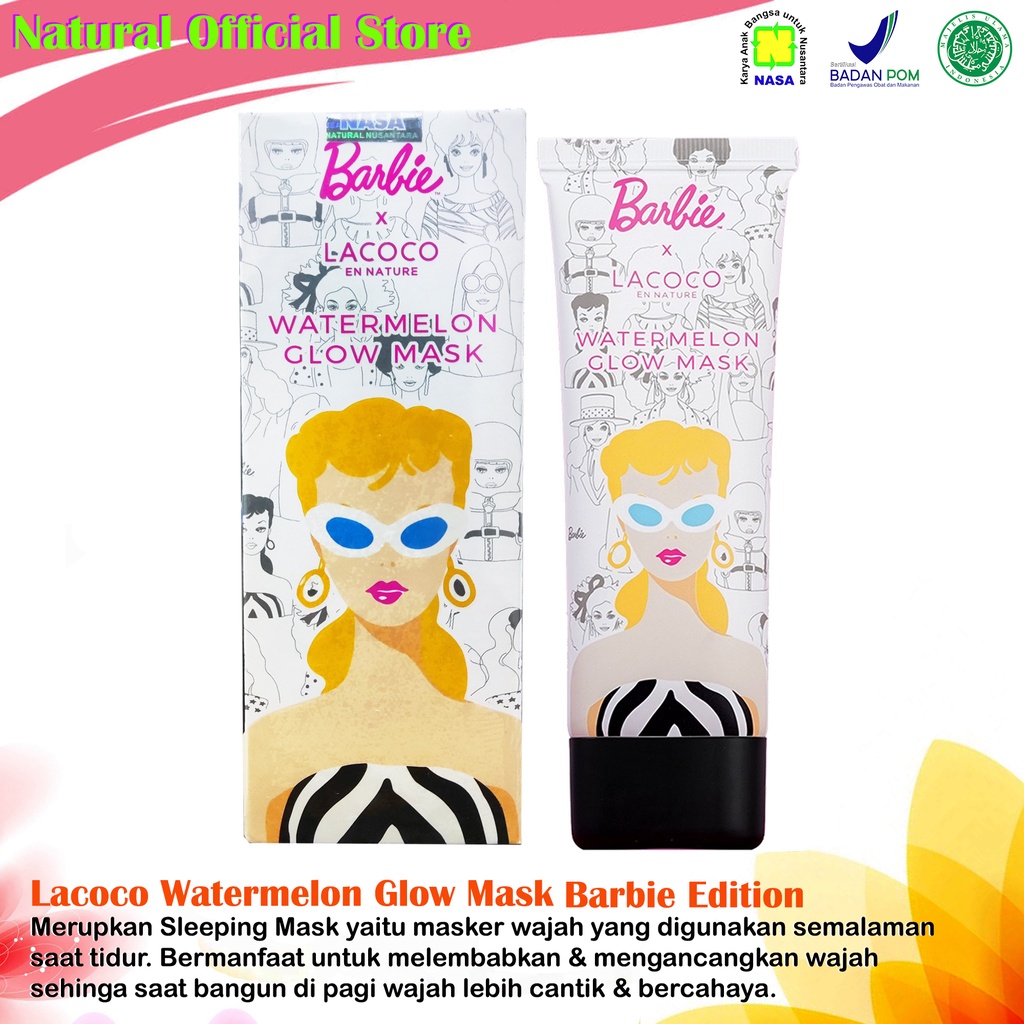 Jual SLEEPING MASK LACOCO WATERMELON GLOW MASK ORIGINAL | Shopee Indonesia