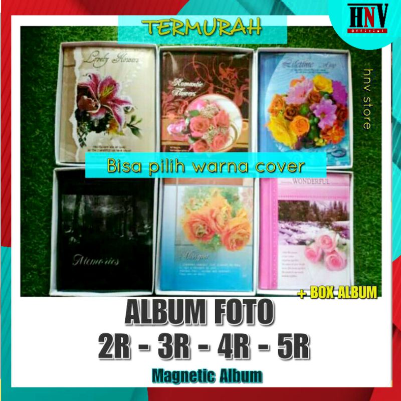 Jual ALBUM FOTO MAGNETIK UKURAN KECIL ALBUM TEMPEL MODEL JILID SPIRAL ...