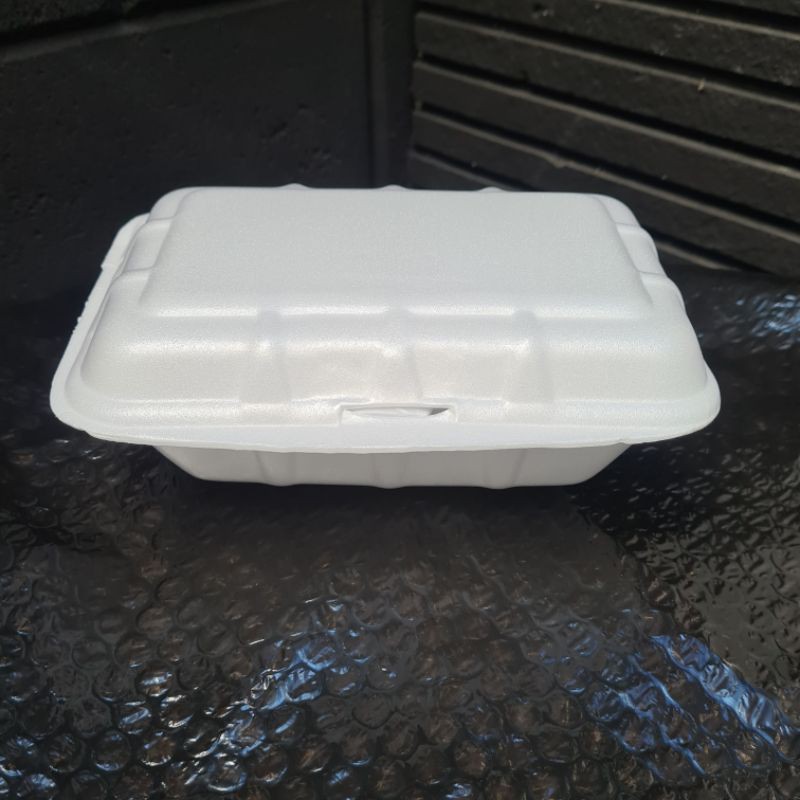 Jual styrofoam kecil box kotak makan gabus bubur geprek foam sterofoam ...