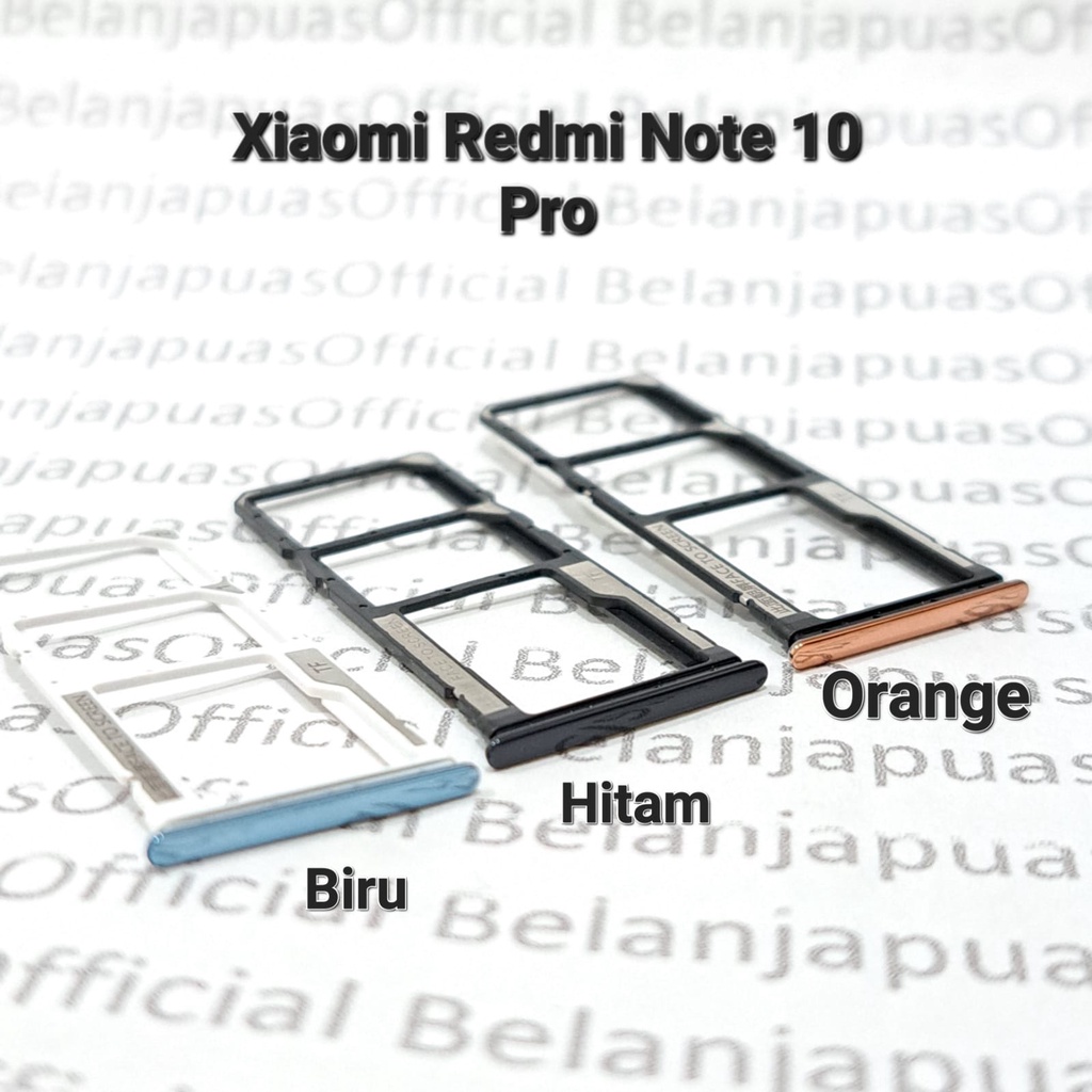 Jual Slot Tempat Kartu Simcard Simtray Sim Tray Xiaomi Redmi Note 10 ...