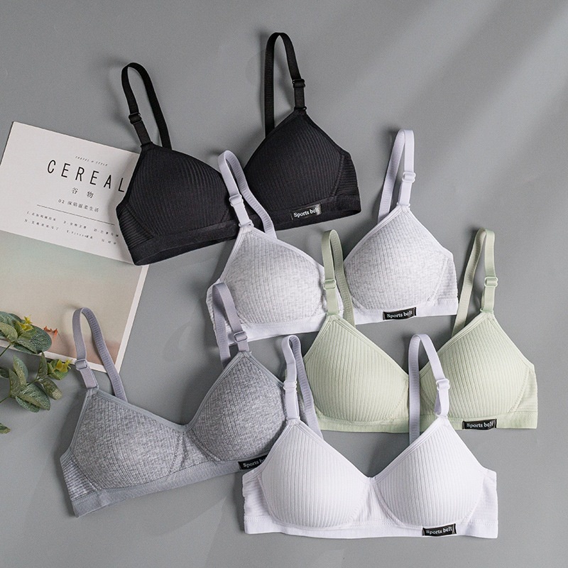 Jual BH Bra motif garis lurus Push Up Style Senam Zumba Yoga Pakaian ...