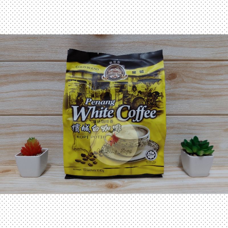 Jual Kopi Penang Coffee Tree White Coffee 3in1 15sachet | Shopee Indonesia