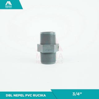 Jual DOUBLE NEPEL PVC RUCIKA SOCK DRAT LUAR NEPEL DRAT LUAR 3/4 ...