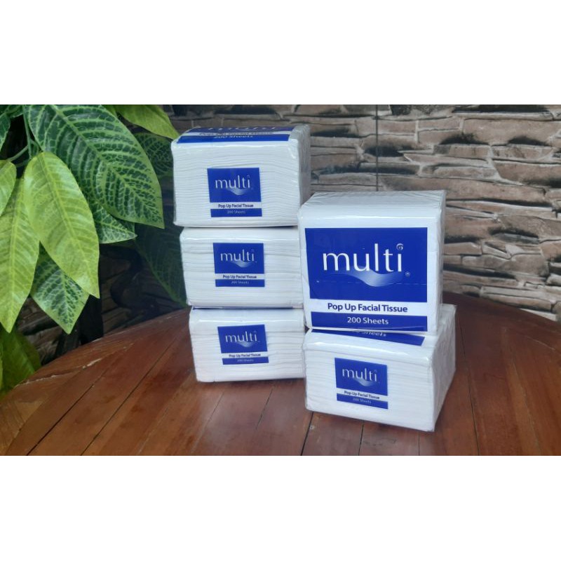 Jual Tissue Pop Up Multi 200 sheet 2 Ply Murah | Shopee Indonesia